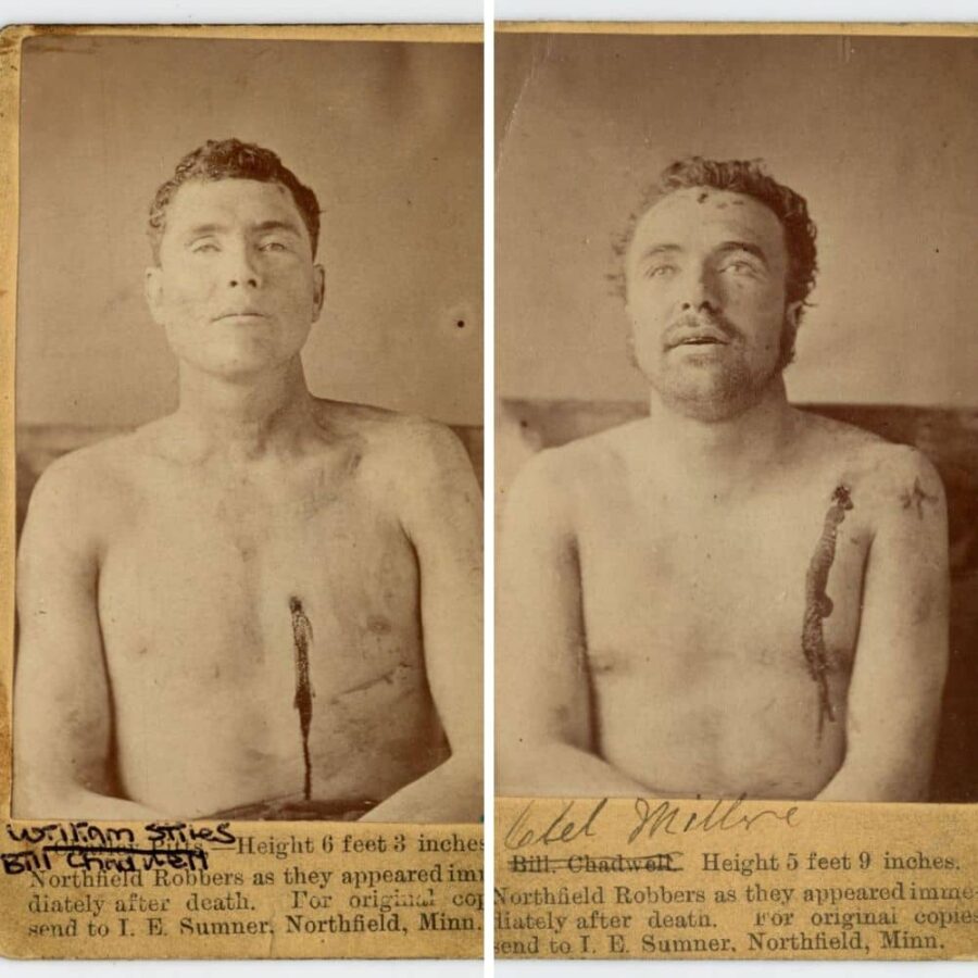 The Northfield Raid & the Strange Fate of Two Dead Outlaws | OldWest.org