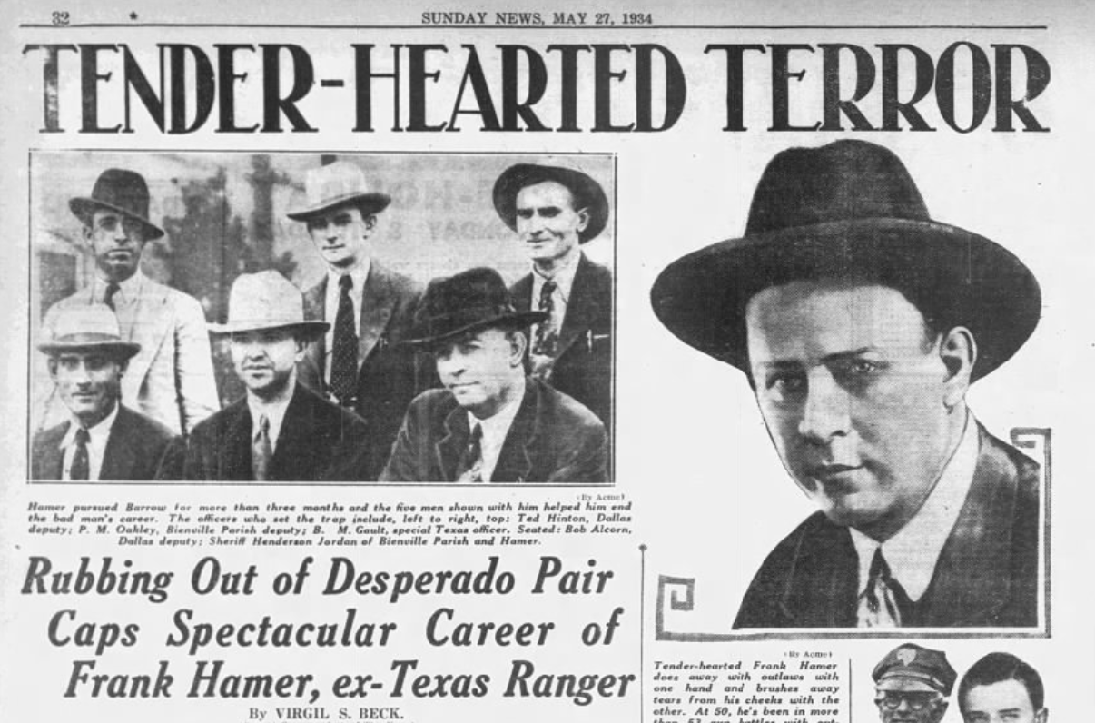 Frank Hamer: The Tough Texas Ranger Who Brought Down Bonnie & Clyde ...